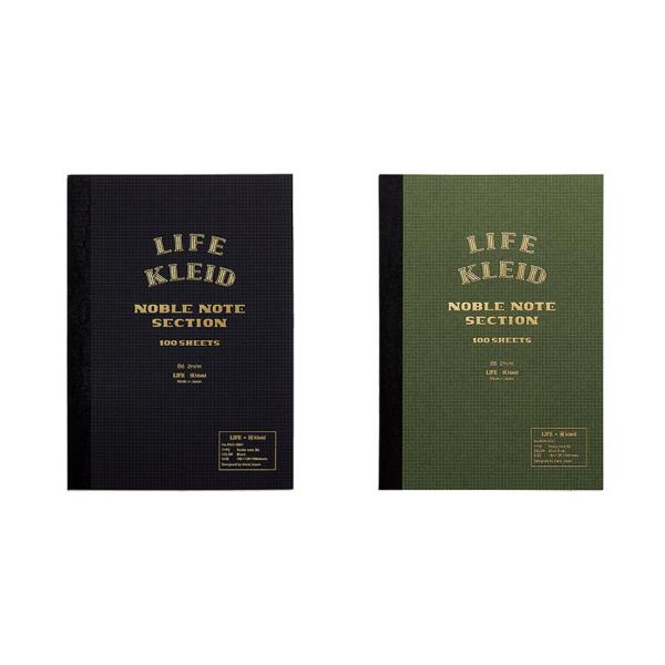 商品名【メール便可 2冊まで】クレイド kleid / LIFE×kleid ノーブルノート 縦型 B6サイズ Nobl notes（用紙：クリーム）（No.8963、8959）【デザイン/おしゃれ/ノート/自由帳】メーカー国日本メーカー名...