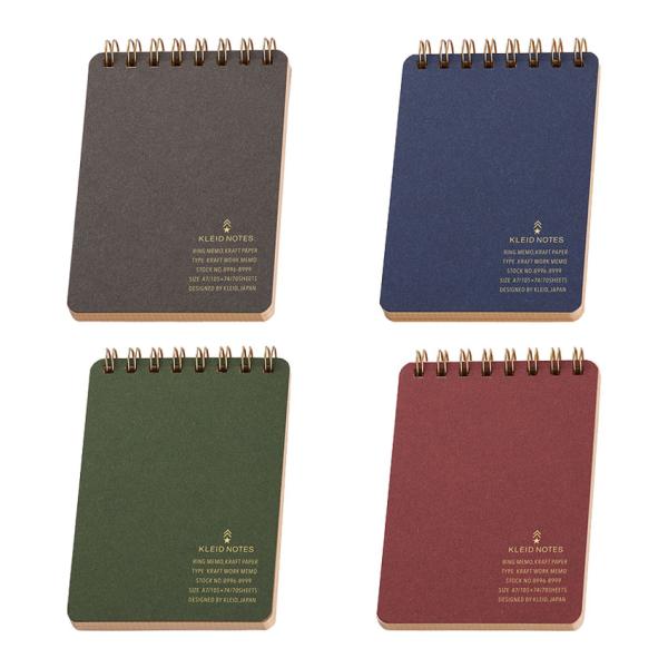 商品名【メール便可 6冊まで】クレイド kleid / クラフトワークメモ A7サイズ 2mm方眼 Kraft work memo（No.8996〜8999）【デザイン/おしゃれ/メモ/自由帳】メーカー国日本メーカー名新日本カレンダー / ...