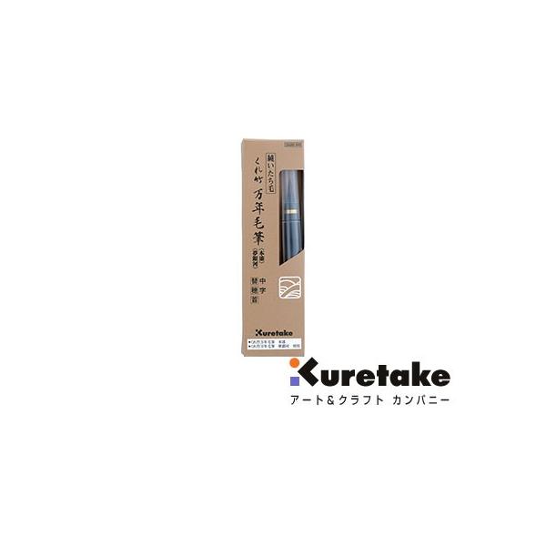 商品名呉竹 kuretake / くれ竹 万年毛筆 本漆・夢銀河 中字替穂首（DAM9-999）メーカー国日本メーカー名呉竹仕様■商品サイズ：12径 x 111mm■外装サイズ：37mm x 129mm x 15mm■対応製品：くれ竹万年毛...