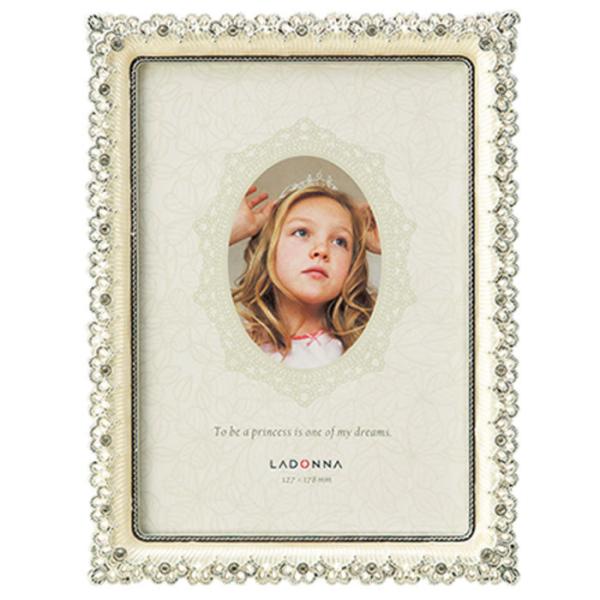 商品名ラドンナ ブライダルフレーム フォトフレーム 2Lサイズ （MJ87-2L-WH）【LADONNA PHOTO FRAME BRIDAL 写真立て デザイン おしゃれ インテリア】メーカー国日本メーカー名ラドンナ / LADONNA仕...