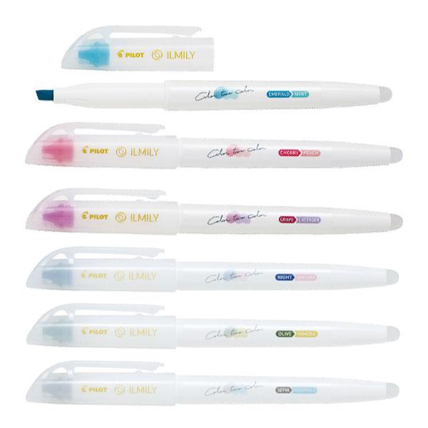 商品名パイロット ラインマーカー / イルミリー カラートゥーカラー（SIL-15SL）【PILOT ILMILY Color two color マーカー  筆記具 事務用品 デザイン おしゃれ】メーカー国日本メーカー名パイロット / P...