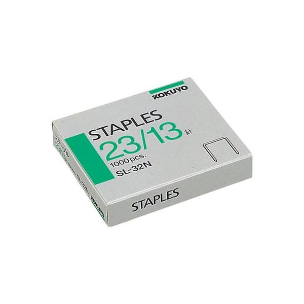 商品名コクヨ / ステープル（ホッチキス針）23/13号針 1000本【SL-32N】メーカー国日本メーカー名コクヨ / KOKUYO仕様■寸法：幅11.5mm × 高さ13mm■種類：23/13号針■入り数：1000本（100本×10）■...