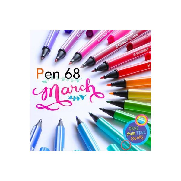 ■セット内容：スタビロ ペン68のカラーパレード20色セット。■サイズ：110Ｗ x 36Ｄ x 185Ｈ■ペンの種類：水性ファイバーペン■ペン先：1.0mm●高品質で鮮明な色のファイバーペン。力強い線を引いたり、広い範囲を塗るのに適してお...