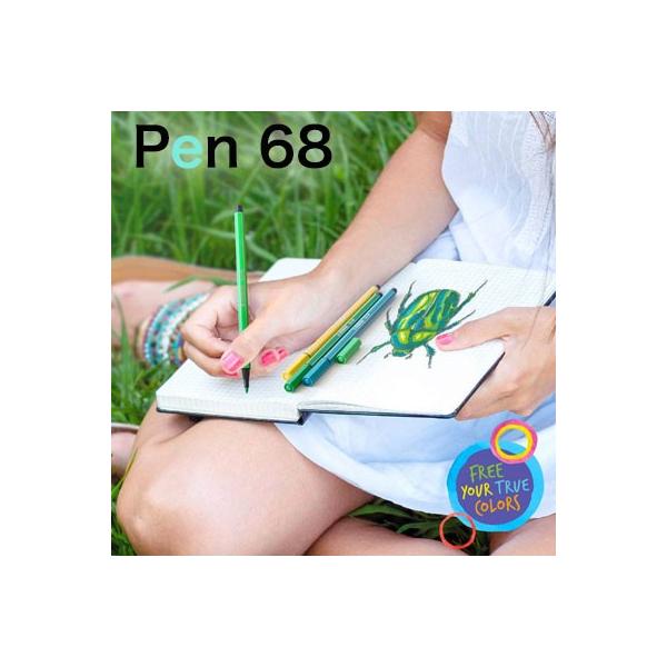 商品名    スタビロ STABILO / Pen68 ペン68 水性ファイバーペン （20色セット） (6820-PL)  メーカー国    ドイツ  メーカー名    スタビロ STABILO   仕様     ■セット内容：スタビロ ...