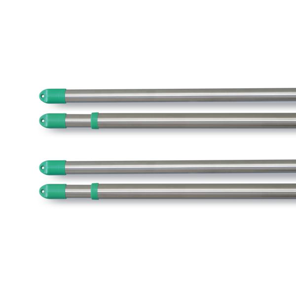 2本のパイプをつなぐと2.75ｍの物干し竿になり、片側を伸縮させると最長で4ｍの物干し竿になります。清潔でサビやキズに強いステンレス製の物干し竿です。 スチールパイプにステンレスを巻いた二重構造(クラッドパイプ)ですので、丈夫で長持ちします...