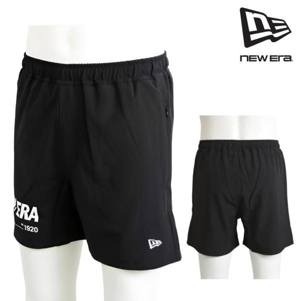 ニューエラ NEW ERA フィットネス水着 メンズ スイムウェア スイムトランクス 水陸両用 ワードマーク 2026年春夏モデル 15011839