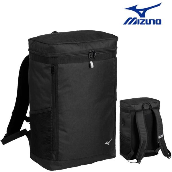 ミズノ MIZUNO 水泳 チームバッグパック40 スクエア リュック スポーツバッグ 40L 2026年春夏モデル 33JDD104