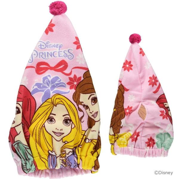 丸眞 マルシン キャップタオル ディズニープリンセス ビューティフルフラワー 水泳小物 スイミング プール タオル 728668M