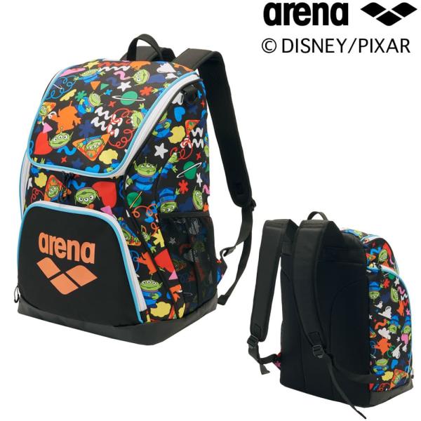 アリーナ ARENA 水泳 バックパック 35L ディズニー 『トイストーリー』 スポーツバッグ リュック 2026年秋冬モデル AS6FBP89U
