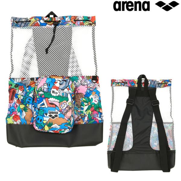アリーナ ARENA 水泳 メッシュバックパック アリーナくん ナップサック ナップザック スポーツバッグ 2026年秋冬モデル AS6FBPA2U