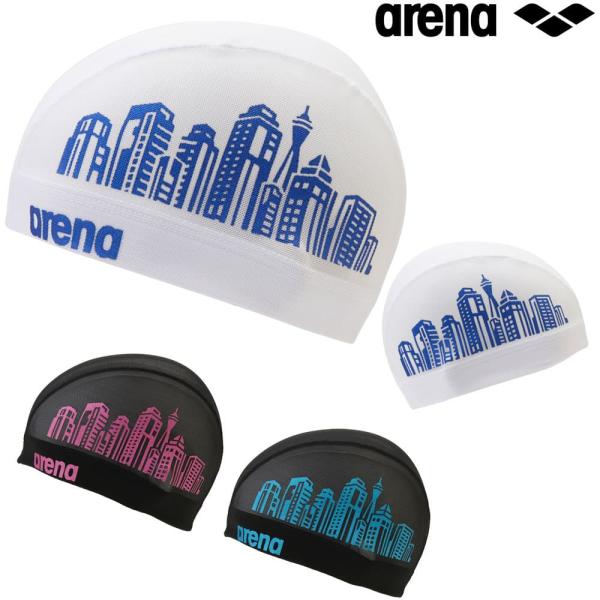 アリーナ ARENA 水泳 メッシュキャップ Urban Cities スイムキャップ 水泳帽 水泳小物 2026年秋冬モデル AS6FSC51U