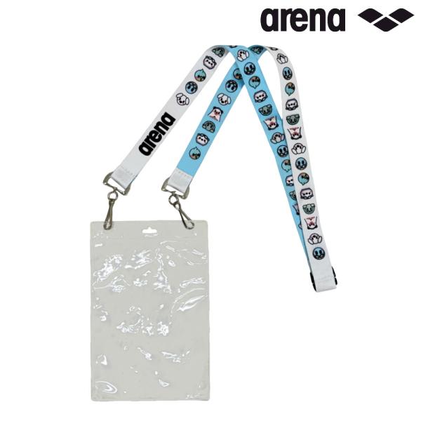 アリーナ ARENA IDホルダー ヒカリスポーツオリジナル IDケース アリーナくん ネックストラップ ケース AS6SAZA6UB 開封後返品交換不可