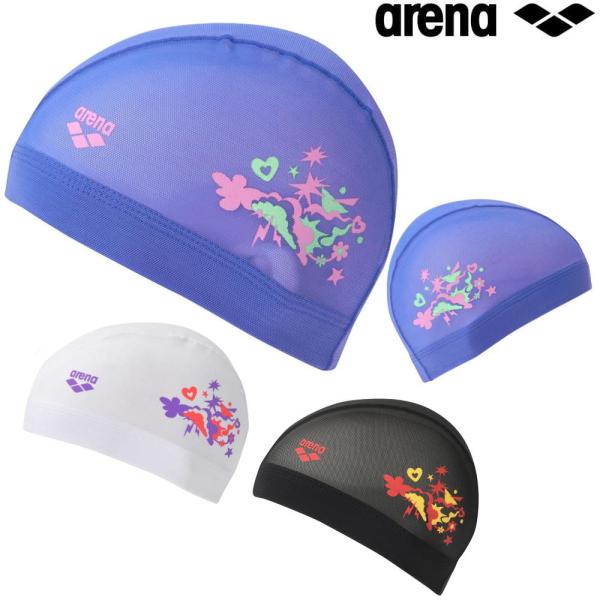 アリーナ ARENA 水泳 メッシュキャップ VIBRANT WEATHER スイムキャップ 水泳帽 水泳小物 2026年春夏モデル AS6SSC55U