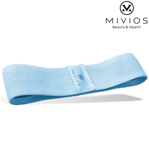 アルインコ ALINCO ミヴィオス MIVIOS スクワットバンド ハード 強度約12kgf アイスブルー フィットネス エクササイズ ストレッチ トレーニング MVS308A