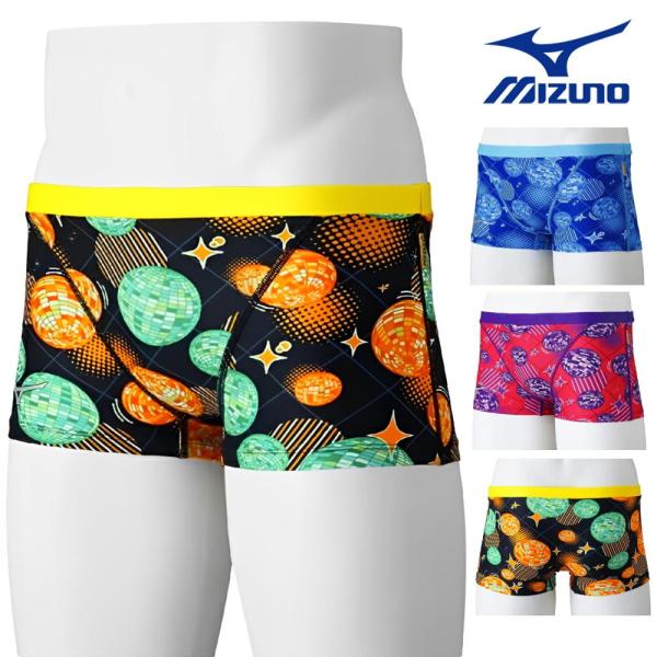 ミズノ MIZUNO 競泳水着 練習用水着 メンズ エクサースーツ ショートスパッツ EXER SUITS U-Fit Ri Collection 池江璃花子 競泳練習水着 2025年春夏モデル N2MBC568