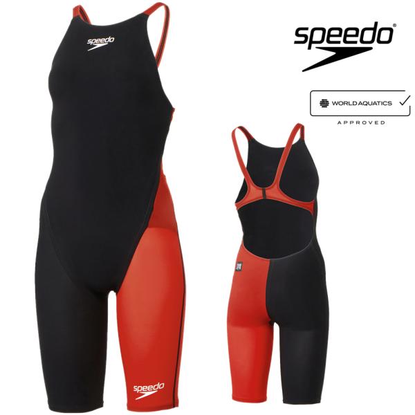 スピード SPEEDO 競泳水着 レディース WA承認モデル Fastskin Pro3 ファストスキンプロ3 オープンバックニースキン SCW12101F fina マーク  あり