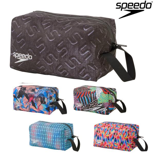 スピード SPEEDO 水泳 ノベルティーウォータープルーフ Sサイズ ポーチ 防水 スイミングバッグ プール 2024年秋冬モデル SE22453