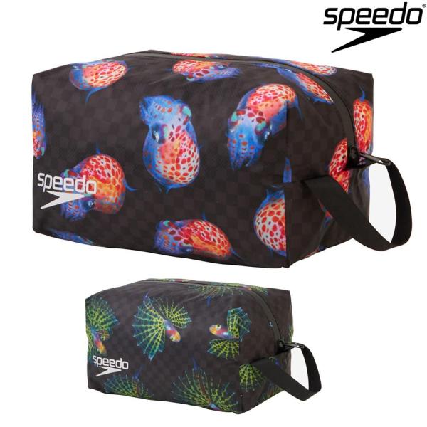 スピード SPEEDO 水泳 プランクトン ウォータープルーフ Mサイズ ポーチ 防水 スイミングバッグ プール 2024年秋冬モデル SE22465