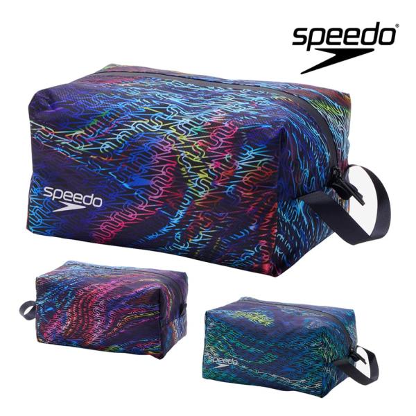 スピード SPEEDO 水泳 モノグラムジャパン2ウォータープルーフエム Mサイズ ポーチ 防水 スイミングバッグ プール SE22520