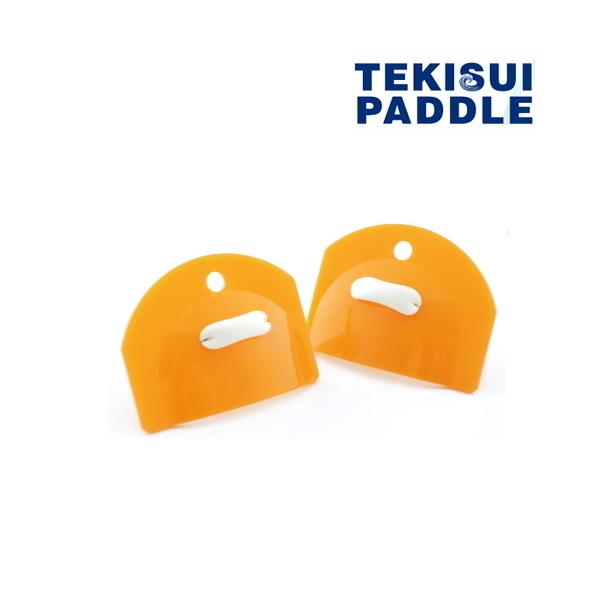 TEKISUIパドル テキスイパドル アーチソフトタイプS アーチパドル キャンディオレンジ 水泳 パドル ジュニア TP7