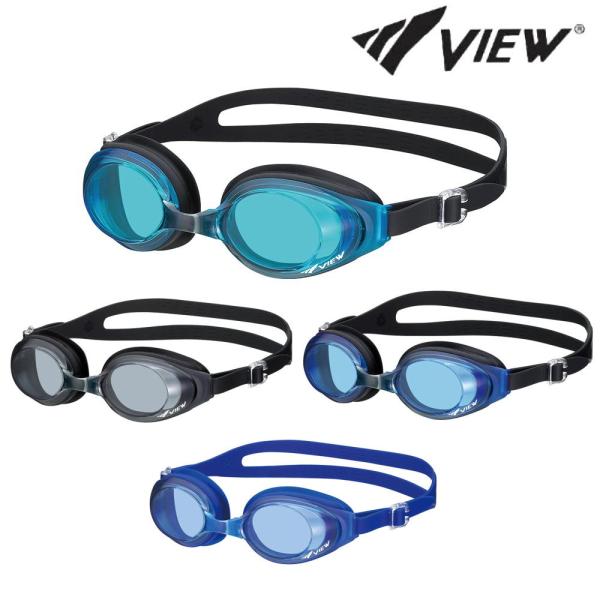 VIEW ビュー スイミング レーシング ゴーグル 水泳 クッション付き クリアレンズ V610