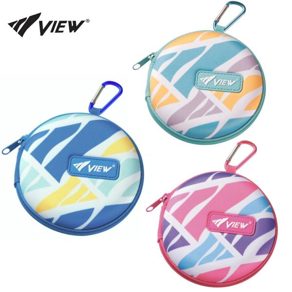 VIEW ビュー カラビナ付き丸型ゴーグルケース VA1304