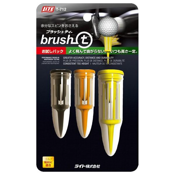 ブラッシュティーの柔軟性に優れた材質は、インパクト時の抵抗とエネルギーロスを減らし、ボールの余分な回転を押さえる為、左右にぶれる事なく、より遠くに正確なショットを生み出します。また耐久性に優れ壊れにくく、常に一定の高さのティーアップが出来ま...