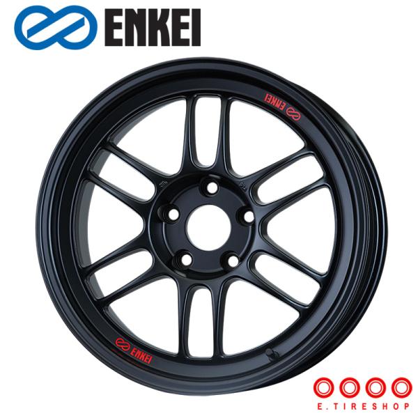 ENKEI エンケイRacing RPF118インチ 8.5J PCD114.3 5H INSET+30 マットブラック (MBK)■ バルブ、ロングアダプター（除く輸入車専用サイズ）付属■ アウターフランジ幅：11.3mm■ 15インチは...