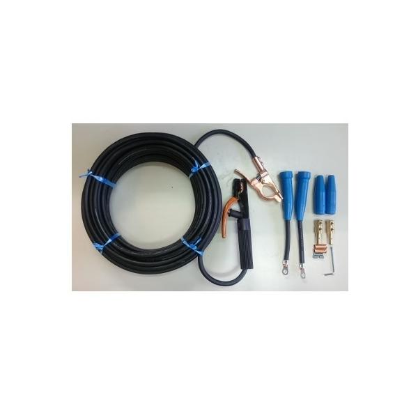 アースクリップ、ホルダー、ケーブルジョイント、端子付きEGW2800MI EGW160M-I EGW190M-I EGW190M-IST  デンヨー 溶接機 GAW-155ES 等に　20m　10m  30m