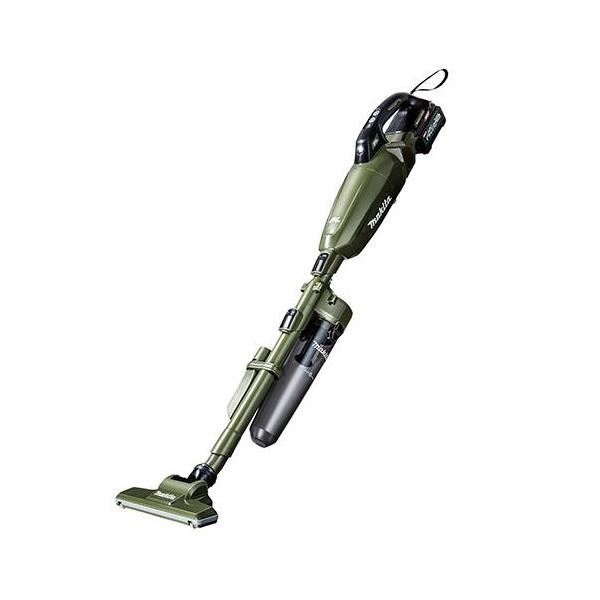 マキタ CL001GRDCO(バッテリ・充電器付) オリーブ ロック付サイクロンアタッチメント付 充電式クリーナー 40V 2.5Ah