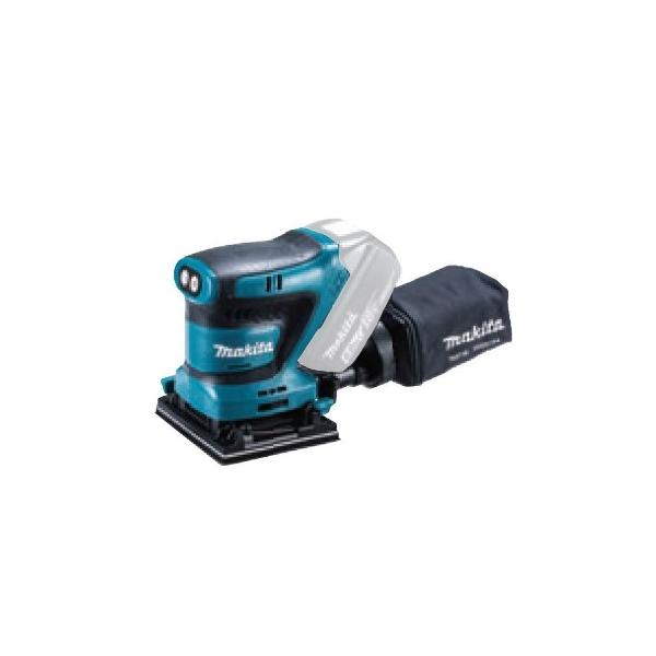 マキタ　BO480DZ(本体のみ)(バッテリ・充電器別売)　充電式防じんミニサンダ　(クランプ式・面ファスナ式兼用)　四角タイプ 18V