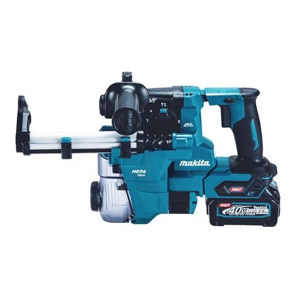 マキタ HR010GRDXV (充電器・バッテリ2個・集塵システム・ケース付) 20mm充電式ハンマドリル 40Vmax