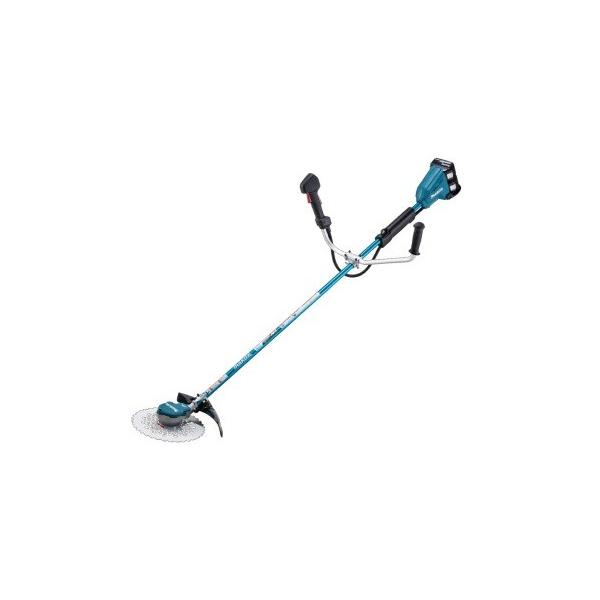 マキタ 充電式草刈機 Ｕハンドル(左右非対称) MUR368ADG2 (6.0Ah電池x2・充電器付)　255mm 18V+18V 36V