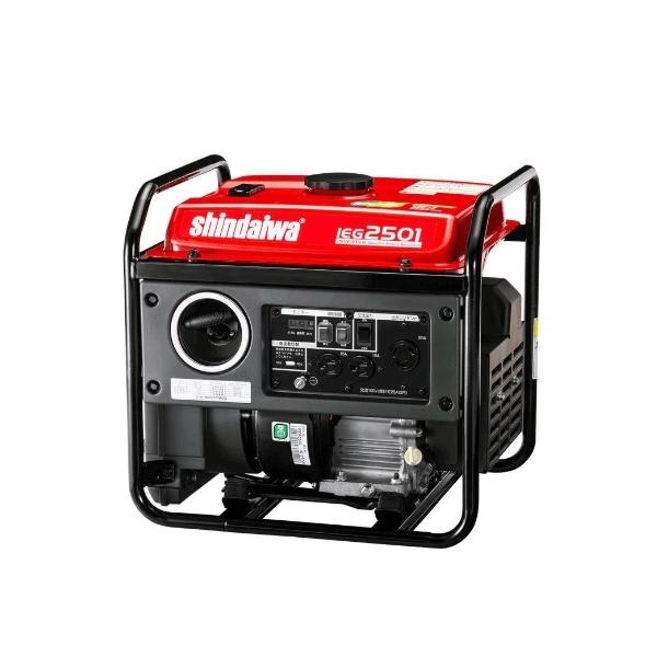 新ダイワ　IEG2501　インバーター発電機　2.5kVA　オープンタイプ　やまびこ産業