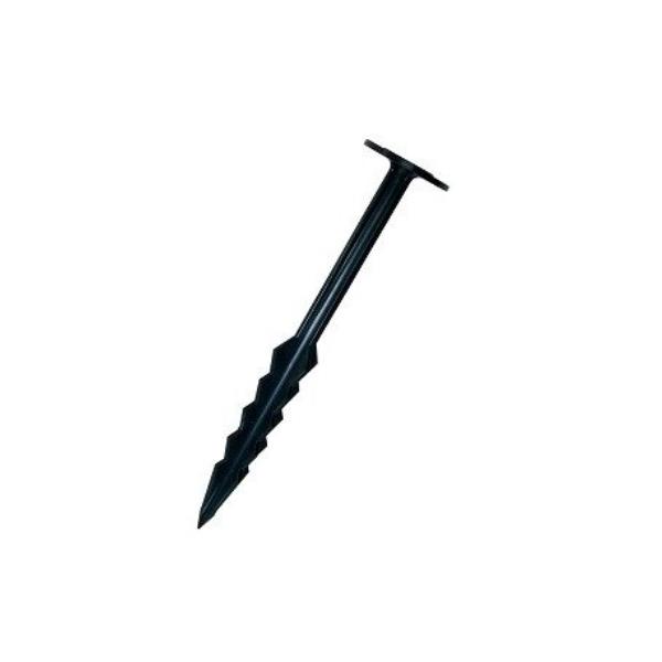 第一ビニール　シャークアンカー　長さ25cm　（20本入り） 防草シート押さえ　プラ杭　頭直径約50ｍｍ