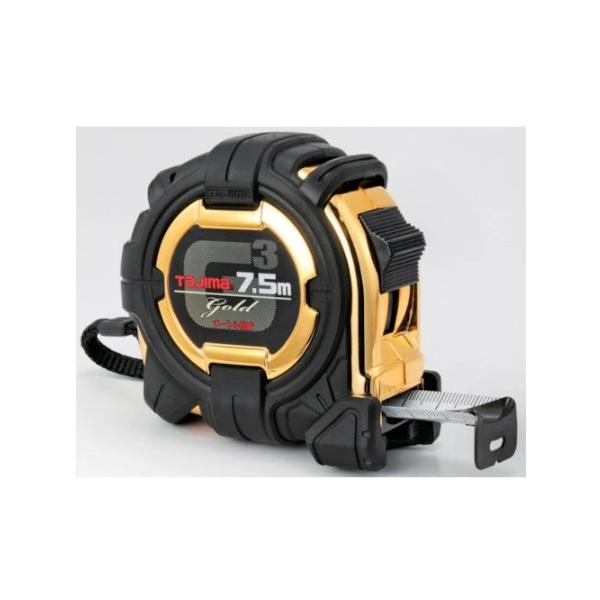 タジマ G3GL25-75BL G3ゴールドロック-25 7.5m×25mm TJM TAJIMA
