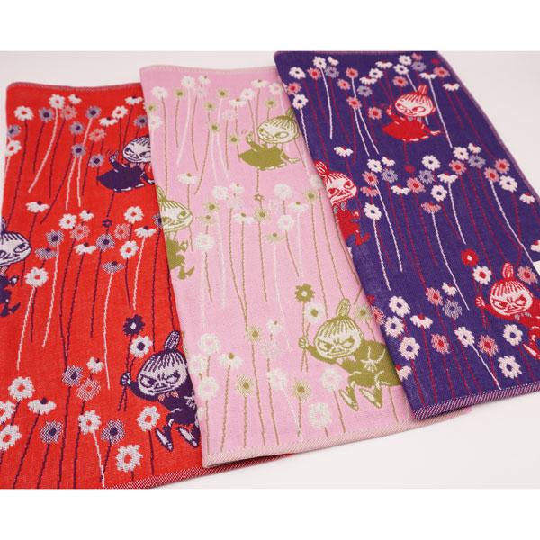 ムーミン ハンカチ 3重ガーゼ レディース  35×35cm綿100％　中国製光の当たり具合により画像と商品に多少の色の違いがございます。ご容赦ください