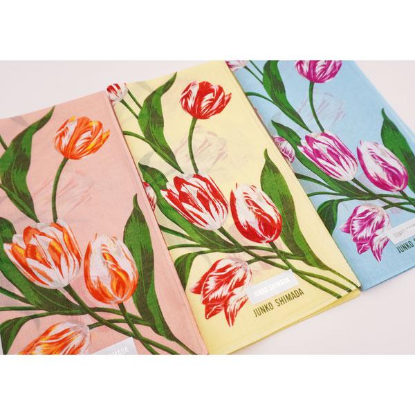 JUNKO　SHIMADA　ハンカチ　レディースレディース　ブランド　　ギフトプレゼントとして　お値頃でたくさんの人に配りたいなどにおすすめお世話になった方へ御礼やお返し　お誕生日プレゼント　転勤・移動・退職時のプチギフト49×50cm　日...