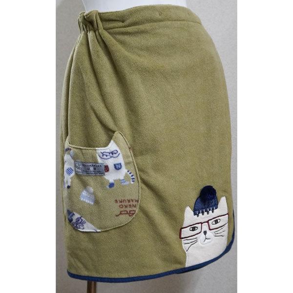 ブランケット　ひざ掛け　スカート型　55×130cm　冬の必須アイテム　ひざ掛け、スカートとして、肩掛けして。内側にカイロが入るポケット付きリラックスタイムやお仕事中、車内での移動中など防寒対策　持ち運びに便利お昼寝、読書中にあたっか。季節...