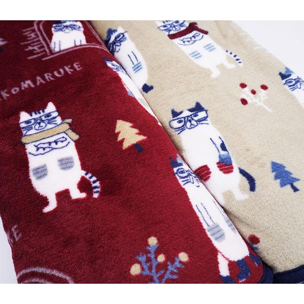 ブランケット　ひざ掛け　マイクロフランネル　冬の必須アイテム　裏ボア付き端にボタンがついているので、ボレロ風やポンチョ風にしてリラックスタイムやお仕事中、車内での移動中など防寒対策　持ち運びに便利お昼寝、読書中にあたっか。季節の変わり目のエ...