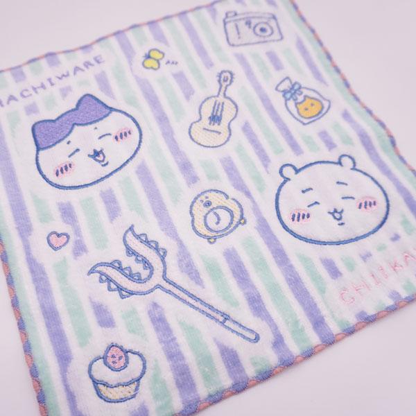 ちいかわ タオルハンカチ 25×25cm   学生 女性 子供 プチギフト かわいい 小物雑貨　学生　通勤通学、外出時に毎日の必需品　エチケットとして。お子様（子供会・退会・卒業・引退・記念やお世話になった方（転勤/退職/お礼/お返し）への...