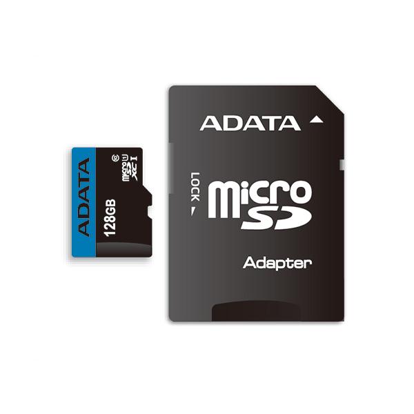ADATA　AUSDX128GUICL10RA1D　MicroSDHC／XC　UHS-I　CLASS10　with　ADAPTER　カード　ADATA　Premier　マイクロSDメモリーカード　128GB　Class10　UHS-I 135