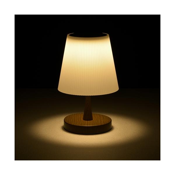 オーム電機　TT-Y20T-T　インテリアスタンド　　　木目 49