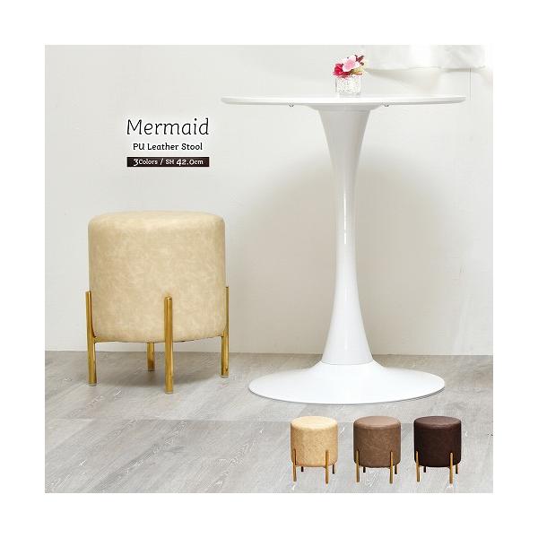 B.Bファニシング ONSU-0074CAF レザー調円柱スツール W355×D355×H420mm カフェオレ ONSU0074CAF 448