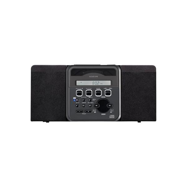 コイズミ SAD-4350／K ステレオCDシステム 壁掛け対応 ワイドFM対応 ブラック 20