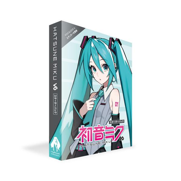 クリプトン・フューチャー・メディア MIKUV6SPP 初音ミクV6 スターターパック パッケージ版 VOCALOID6 Editor 同梱 Windows・Mac対応 78
