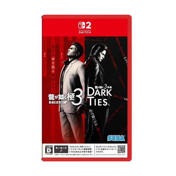 龍が如く 極３ / 龍が如く３外伝 Dark Ties 【Switch2】 POT-P-AA59A(JPN) 80