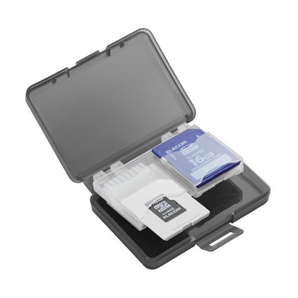 エレコム　CMC-06NMC4　SDカードケース／4枚収納／SD／microSD　CMC06NMC4 135