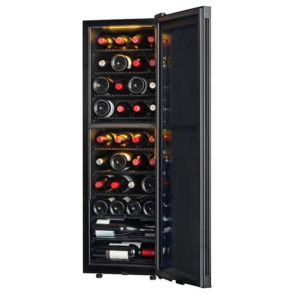 ワインセラー　さくら製作所　38本　SB38　ワインセラー　「ZERO　CLASS　Smart」　38本収納　ブラック 30
