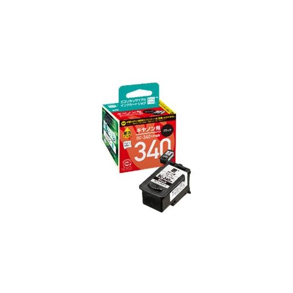 インク　エコリカ　カートリッジ　ECI-C340B-V　キヤノン用リサイクルインク(ブラック) 119